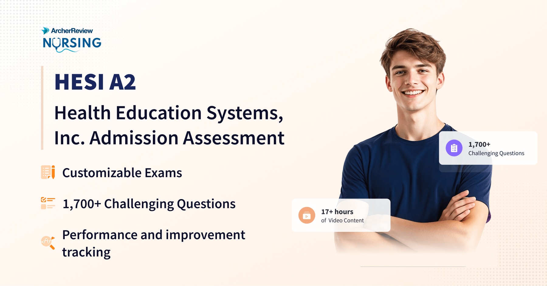 HESI A2 Prep - 1700+ Practice Questions | Archer Review