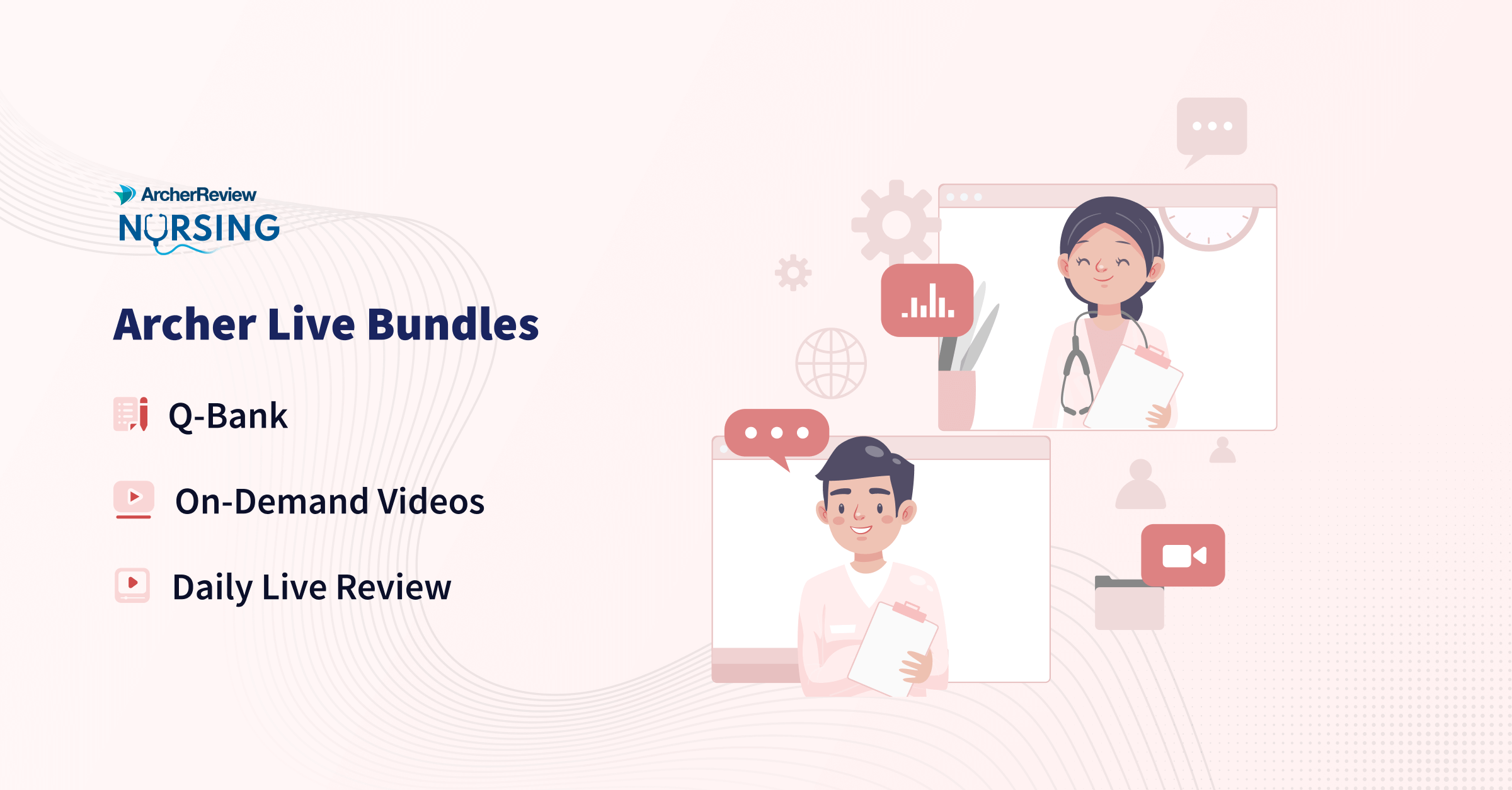 Engage with Experts: Live Learning Bundle for NCLEX | Archer Review