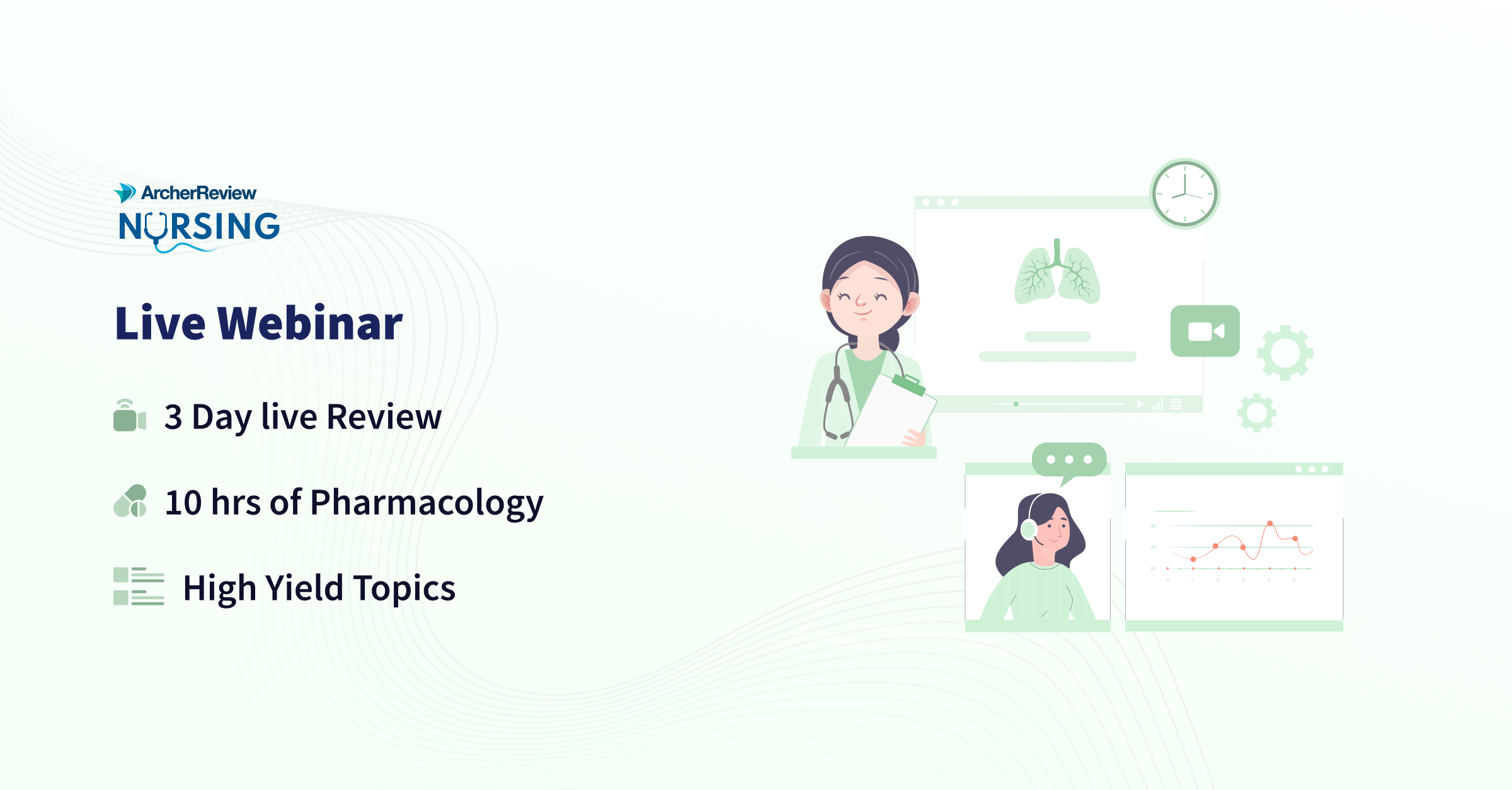 3-Day Live Review, Pharmacology Crash Course, and More | Archer Review