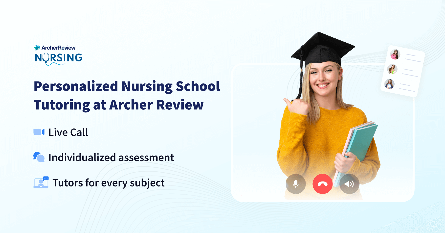 Expert Nursing School Tutoring Services | Archer Review